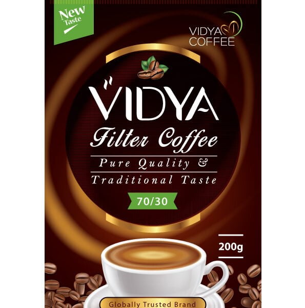 VIDYA Filter Coffee Strong (5 Kgs Hotel Blend) - Malnad Store®
